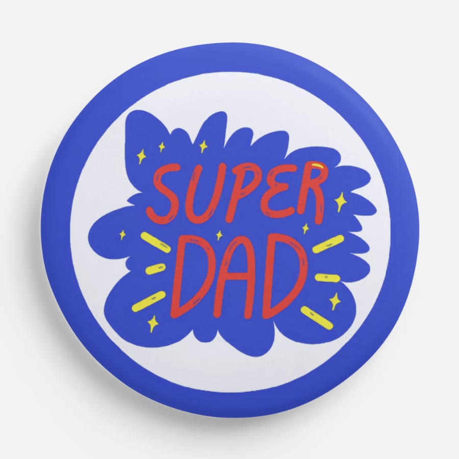 Super Dad - Father’s Day Badge – Genius Juniors Children's Books and ...