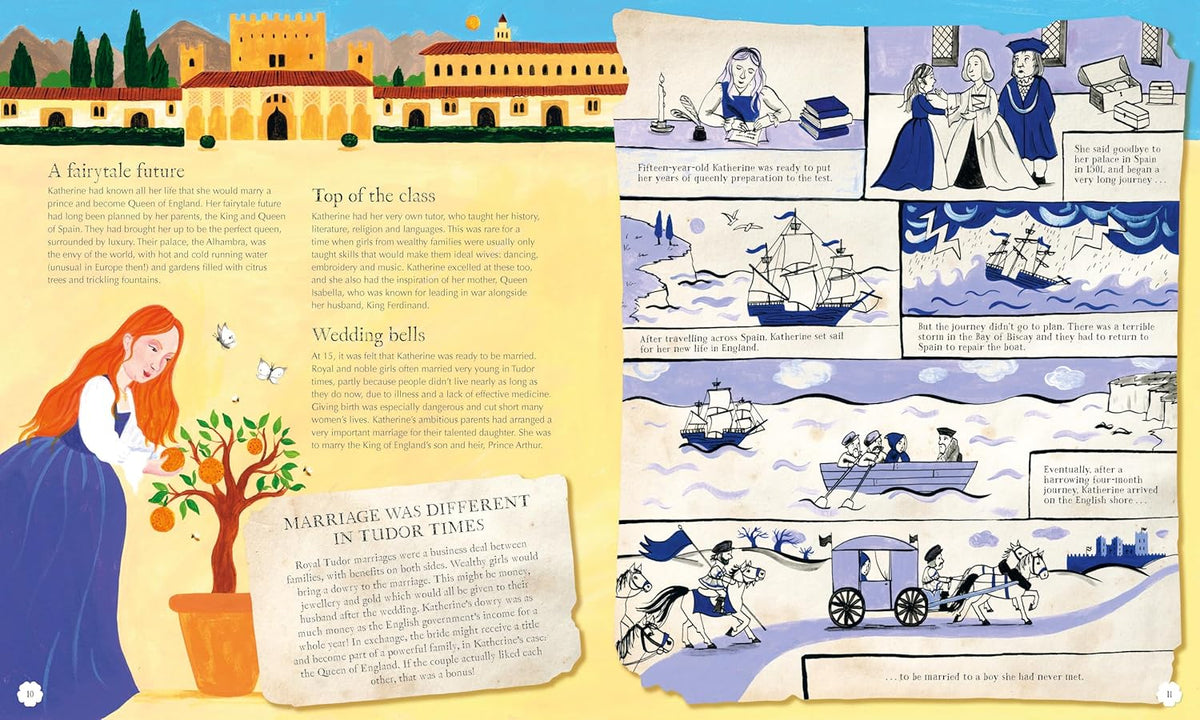 Six Queens – Genius Juniors Children's Books and Educational Resources