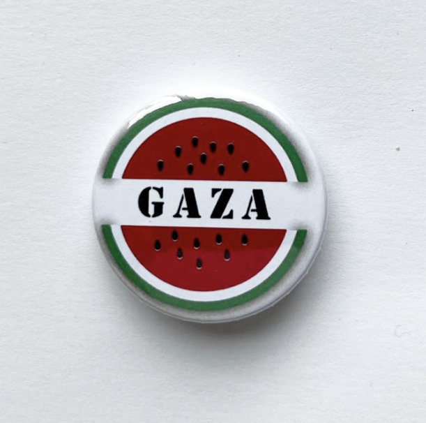 Free Palestine Badge- Gaza Watermelon – Genius Juniors Children's Books ...